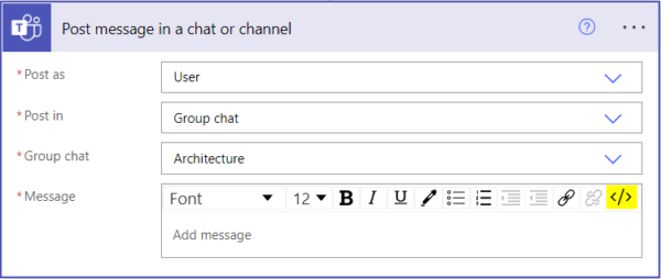 Post an image from a URL to a Teams Chat/Channel – Deviousweb