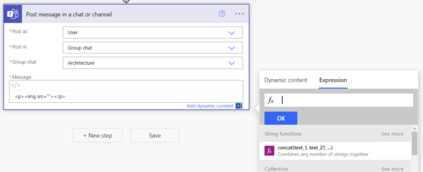 Post an image from a URL to a Teams Chat/Channel – Deviousweb